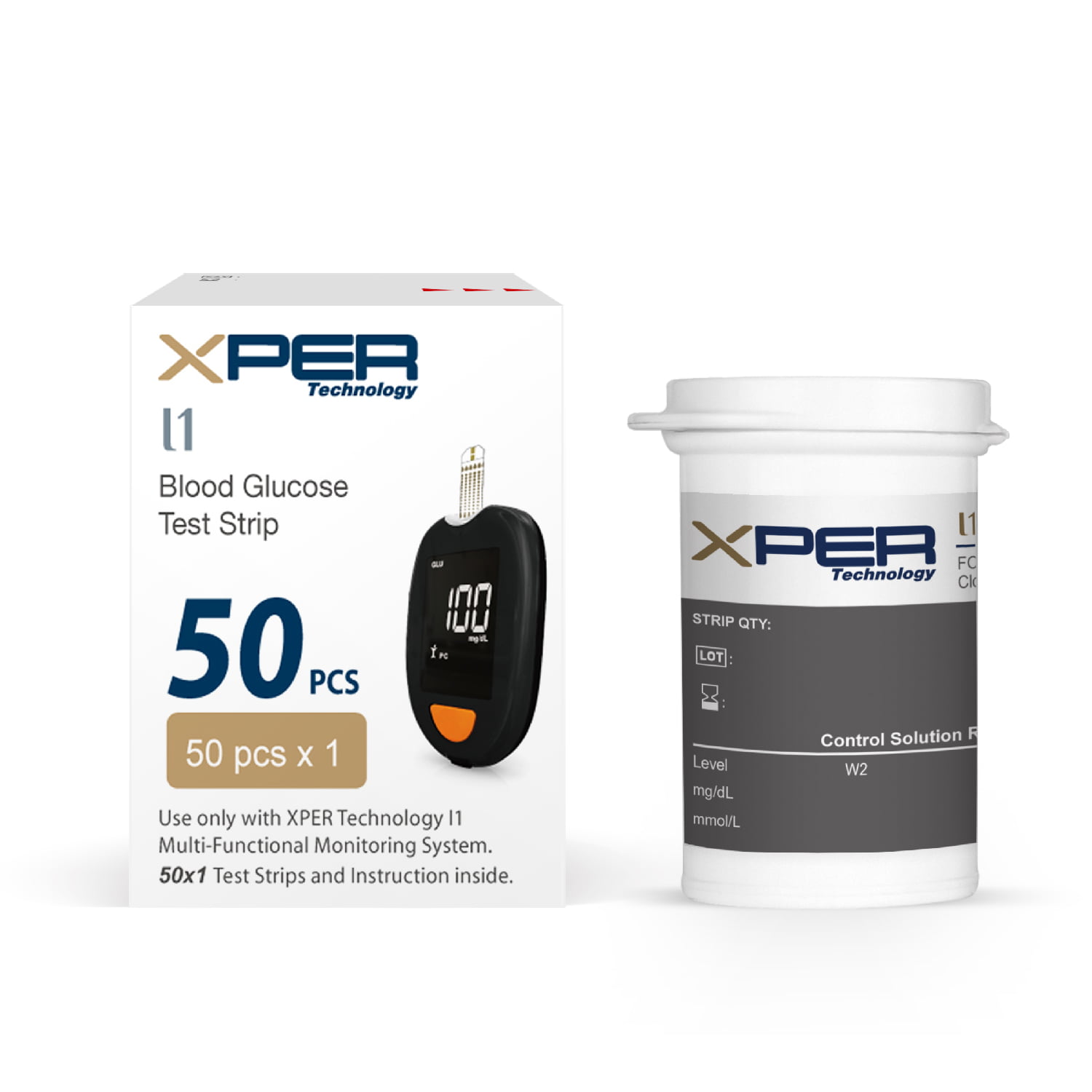 TD-4289 Glukose Teststrips 50 stk | Medex Norge AS